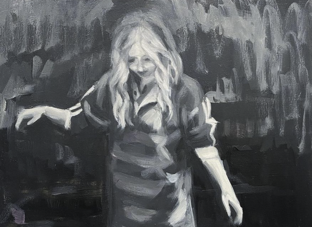 Figure in Stream – Sam Wood – Hancock Gallery