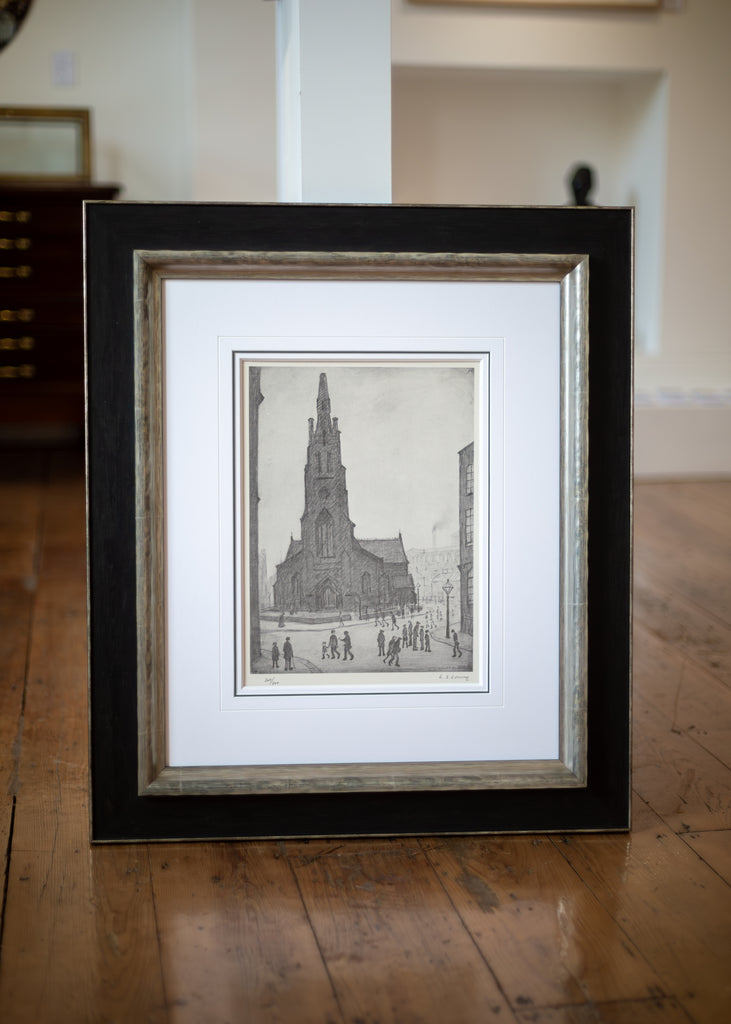 L.S Lowry (1887-1976) 'St. Simon's Church' Lithograph | Hancock Gallery ...