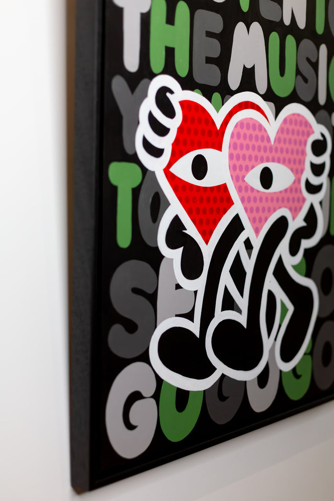 Make Love & Listen To The Music – Mul Draws – Hancock Gallery